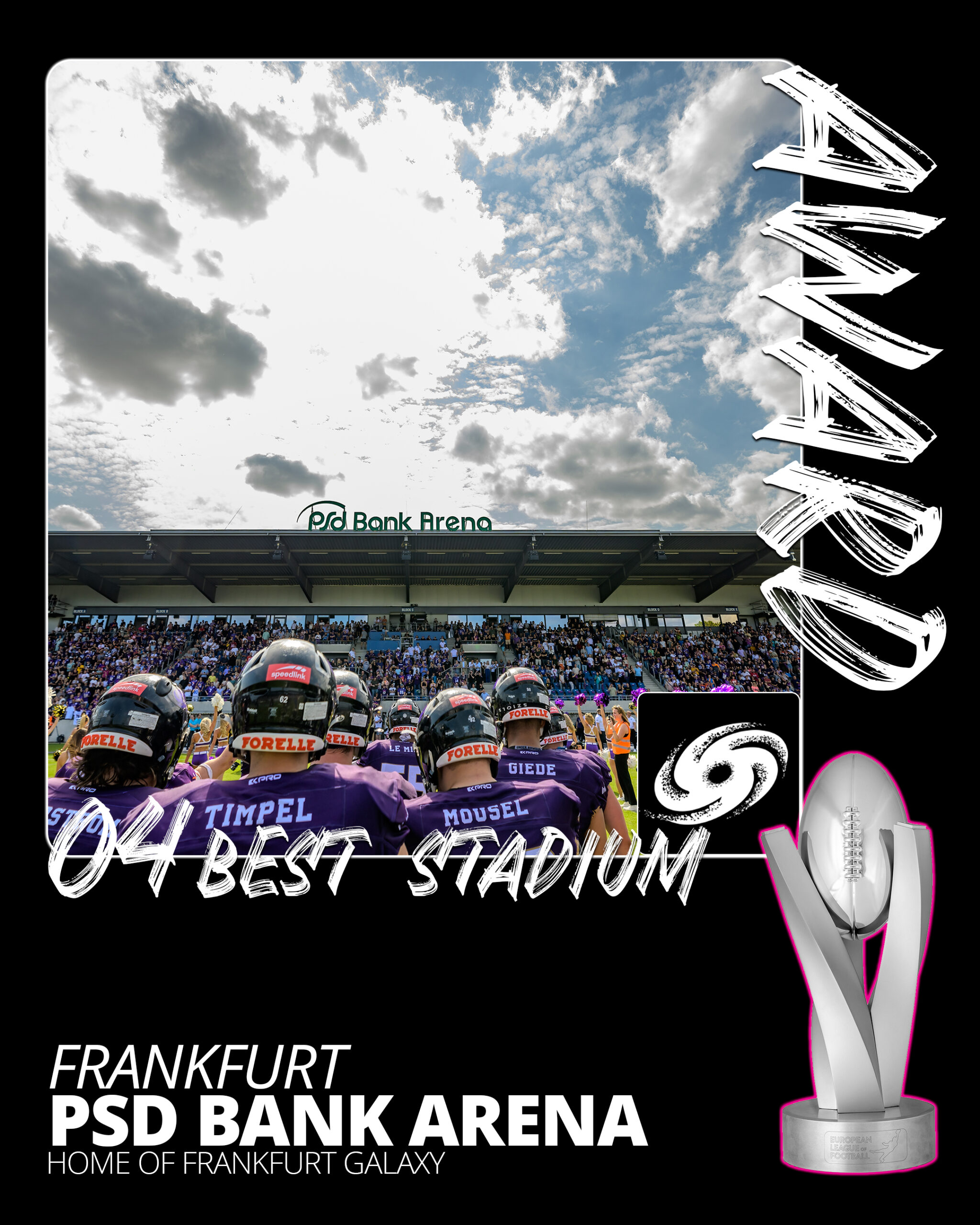 Best stadium – Platz 4 – PSD Bank Arena - punt-blog.de